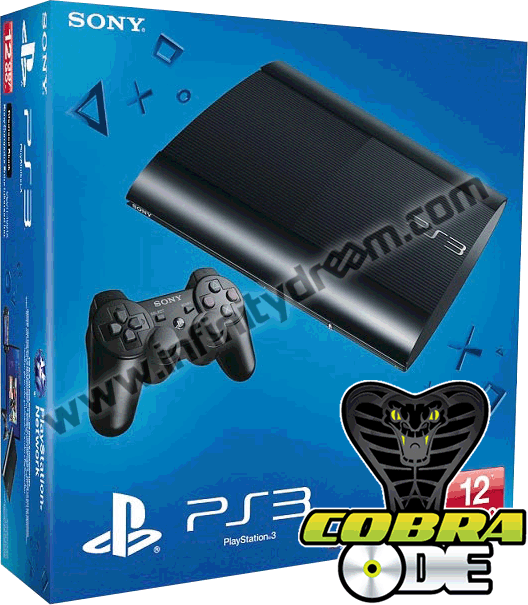 Console PS3 Ultra Slim Modifiée Cobra ODE - Infinitydream